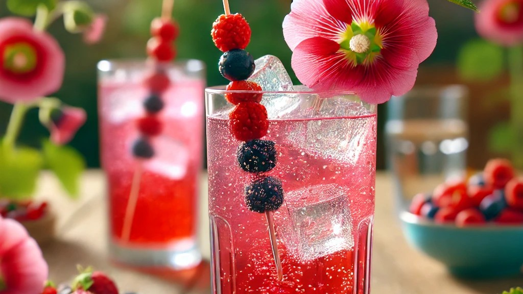 Sip Elegance: Virgin Cocktails with Edible Flower Garnishes – Leaf ...